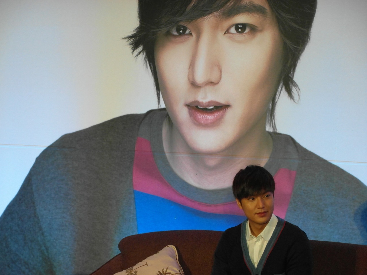 Lee Min Ho @ Bench Press Conference
