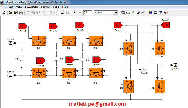 شبیه سازی مقاله Mixed multicell cascaded multilevel inverter در ...
